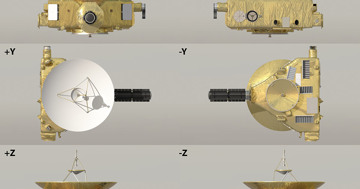 Simulated New Horizons spacecraft views down… | The Planetary Society