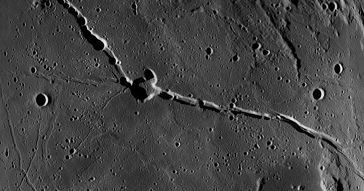 Rima Hyginus from Lunar Reconnaissance Orbiter | The Planetary Society