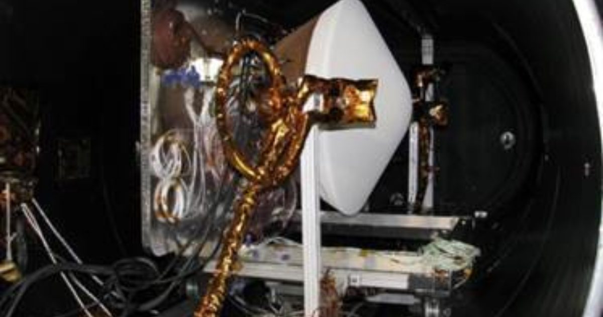 OSIRIS-REx SRC in TVAC chamber | The Planetary Society