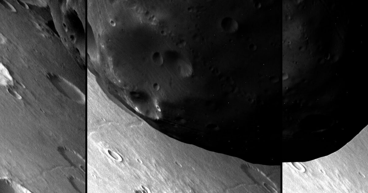Phobos from Mars Express HRSC SRC | The Planetary Society