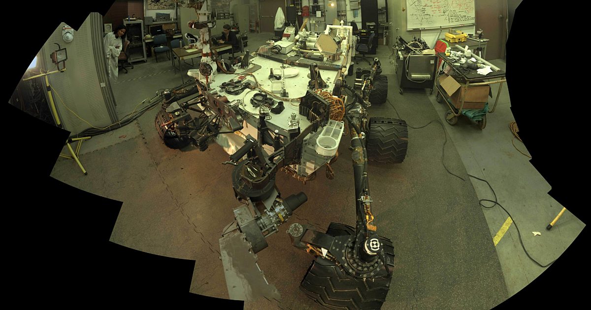 Self-Portrait of Curiosity's 'Stunt Double' | The Planetary Society