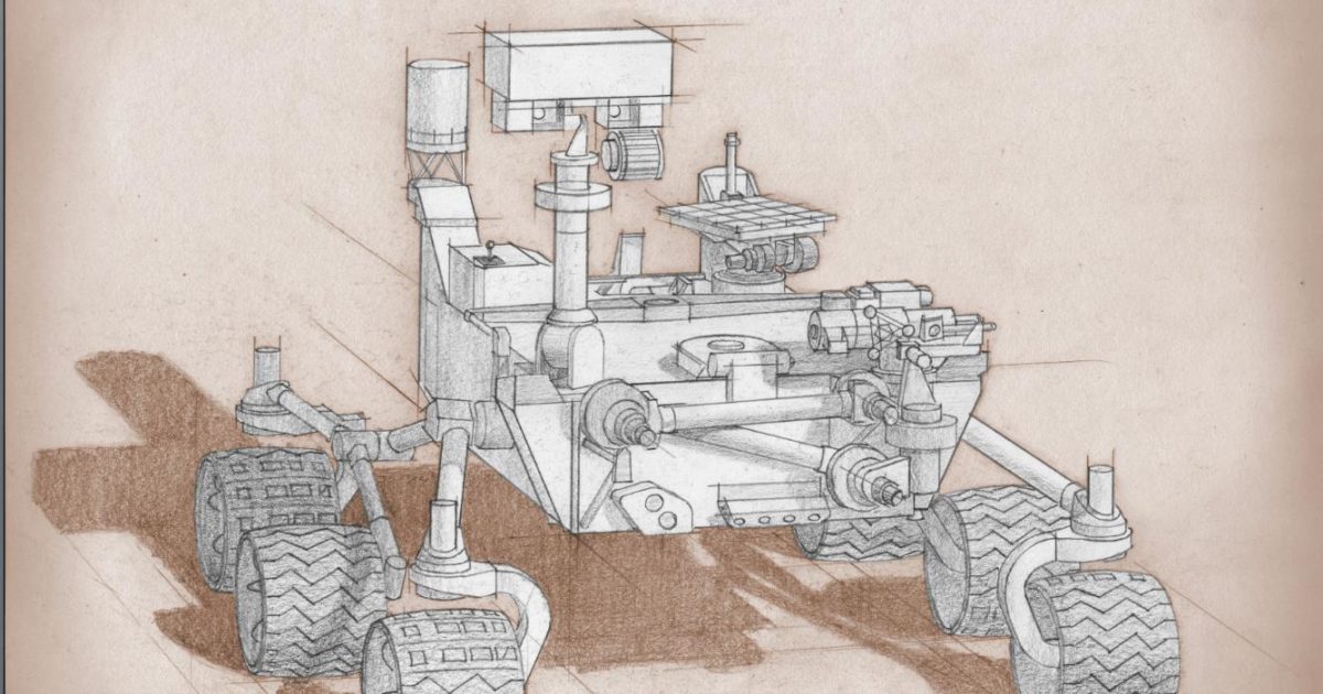Mars 2020 rover concept sketch | The Planetary Society