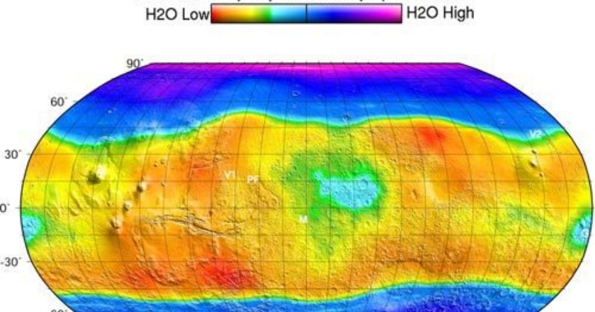 Distribution of water in Mars' soil | The Planetary Society