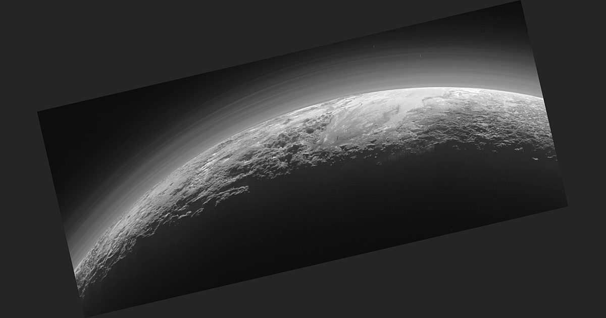 Cropped MVIC image of Pluto | The Planetary Society