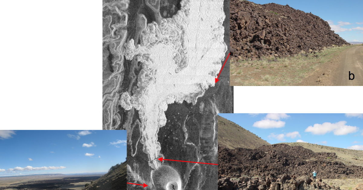 Radar and ground truth images of SP cone and… | The Planetary Society