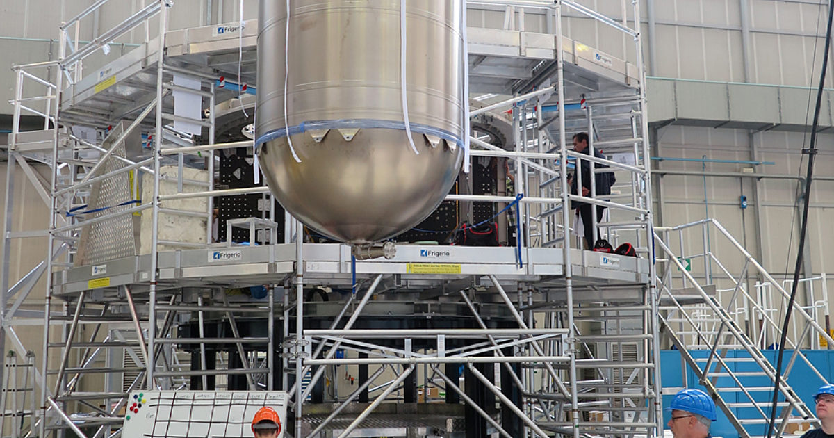 Orion eSTA raising propellant tank | The Planetary Society