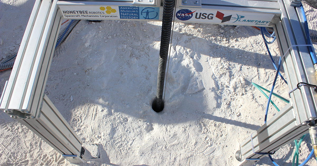 Planetary Deep Drill support wire and… | The Planetary Society