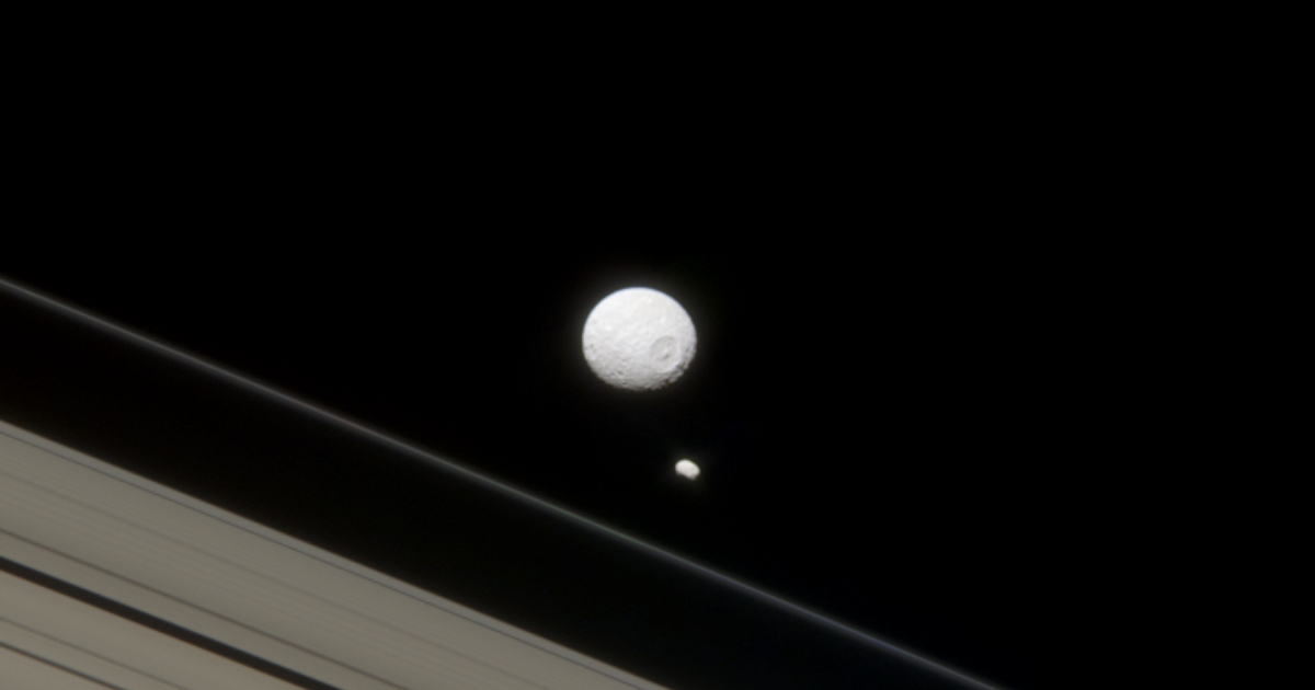 Mimas, Pandora, and Saturn's rings | The Planetary Society
