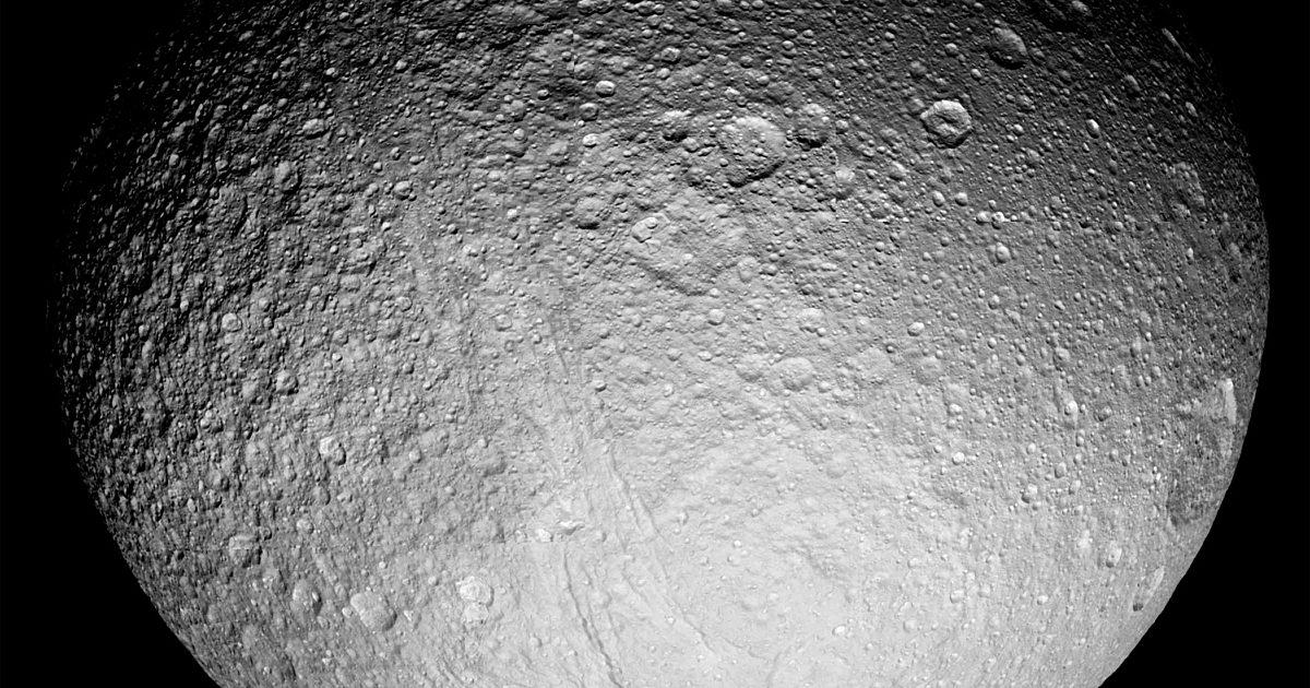 Near-global view of Tethys | The Planetary Society