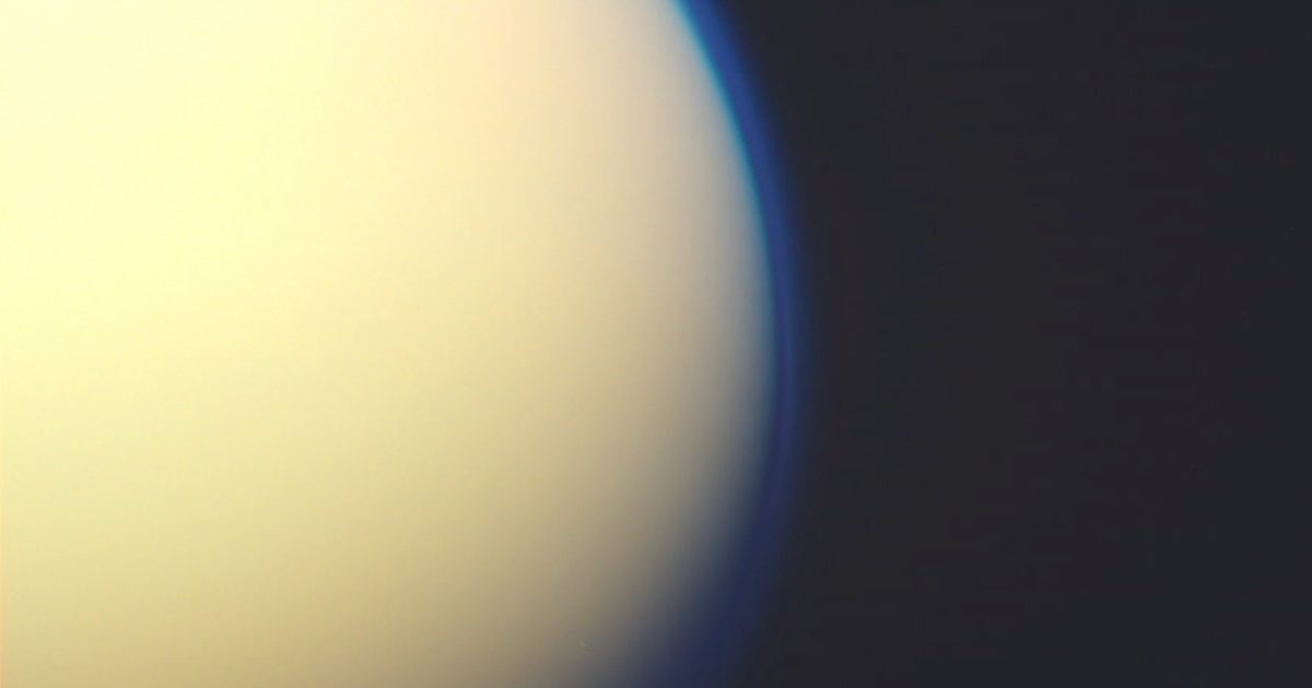 Titan's south polar vortex | The Planetary Society