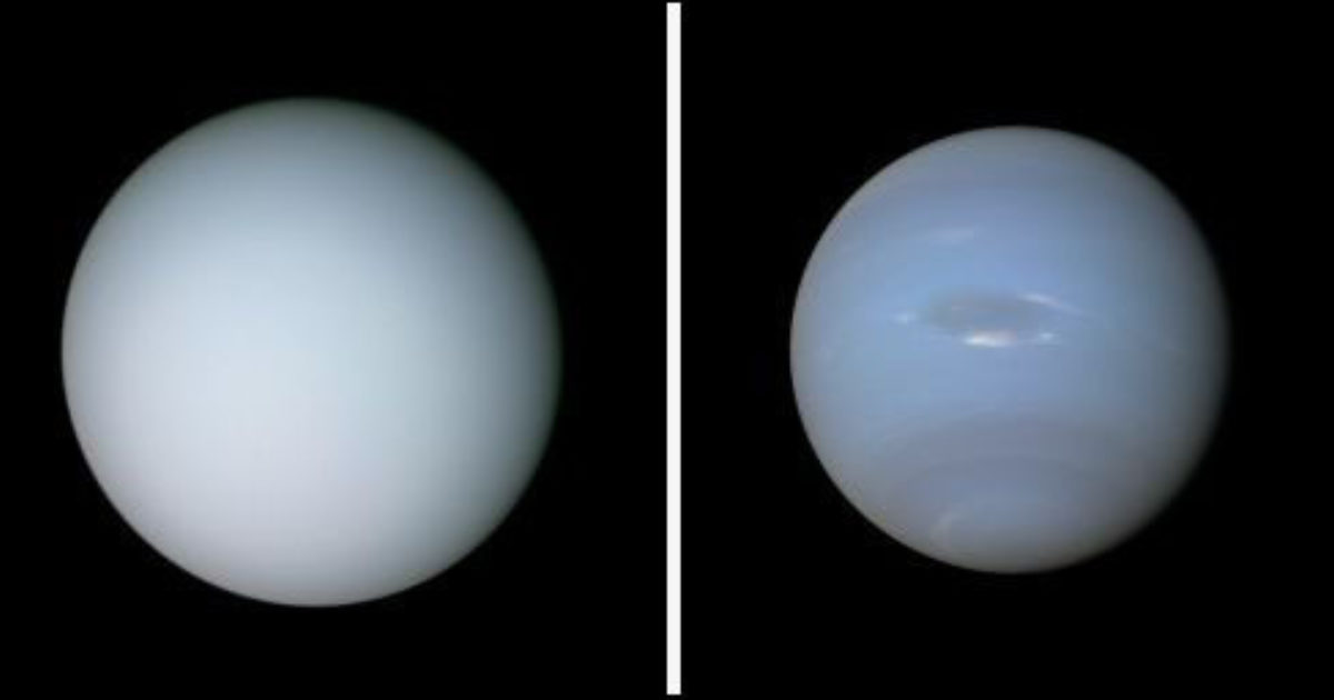 Uranus (left) and Neptune (right) | The Planetary Society