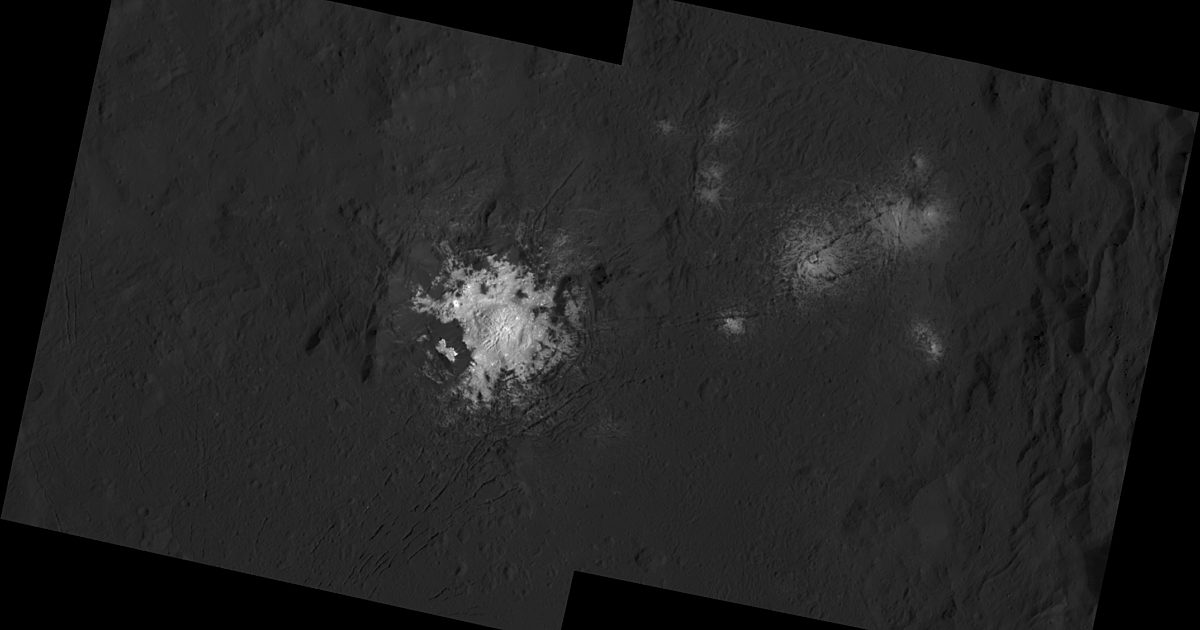 Detail view of Ceres' brightest spots | The Planetary Society