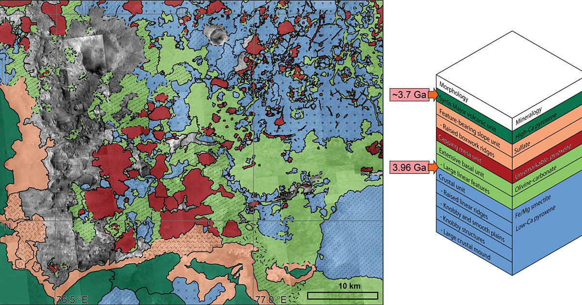 Geology of Northeastern Syrtis Major | The Planetary Society