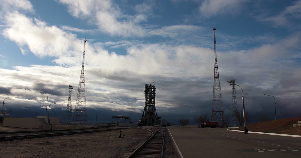 Progress MS-02 on the pad | The Planetary Society