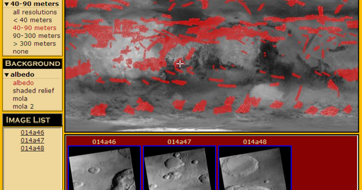 Arizona State University's Mars Global Data… | The Planetary Society