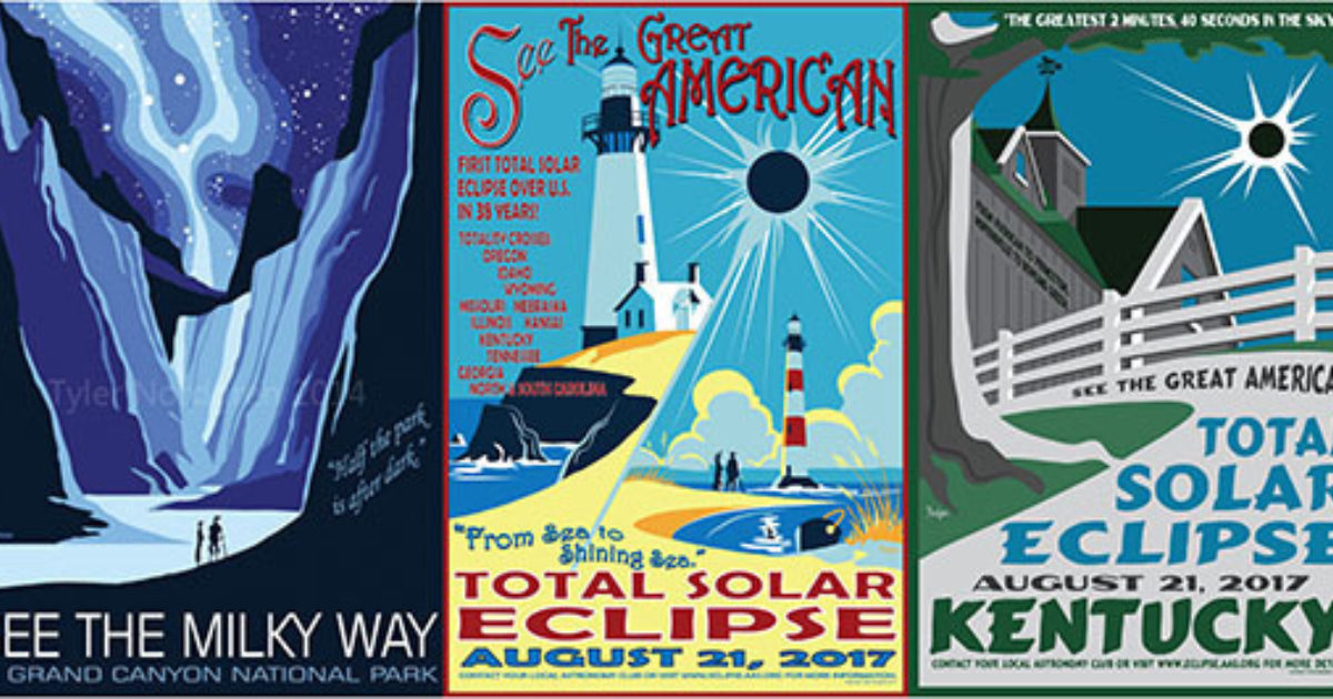 A sampling of Tyler Nordgren's artwork | The Planetary Society