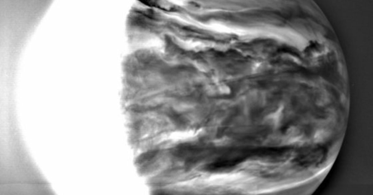 Venus' glowing nightside from Akatsuki | The Planetary Society