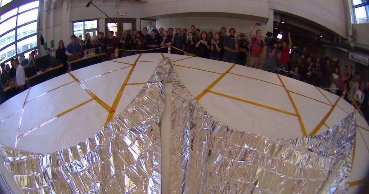 LightSail 2 sail deployment test from -X… | The Planetary Society