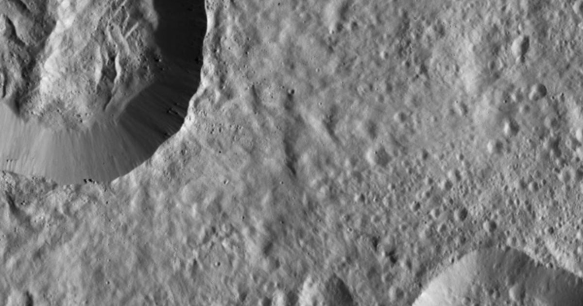 Landslide Within a Crater on Ceres | The Planetary Society