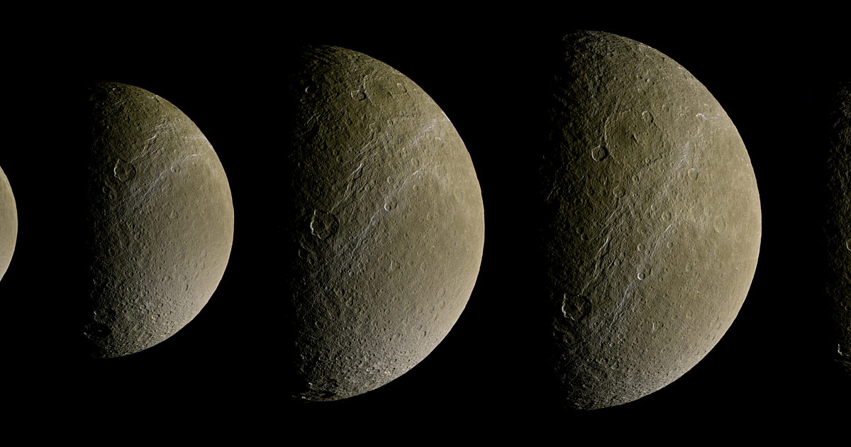Rhea in February 2009 | The Planetary Society