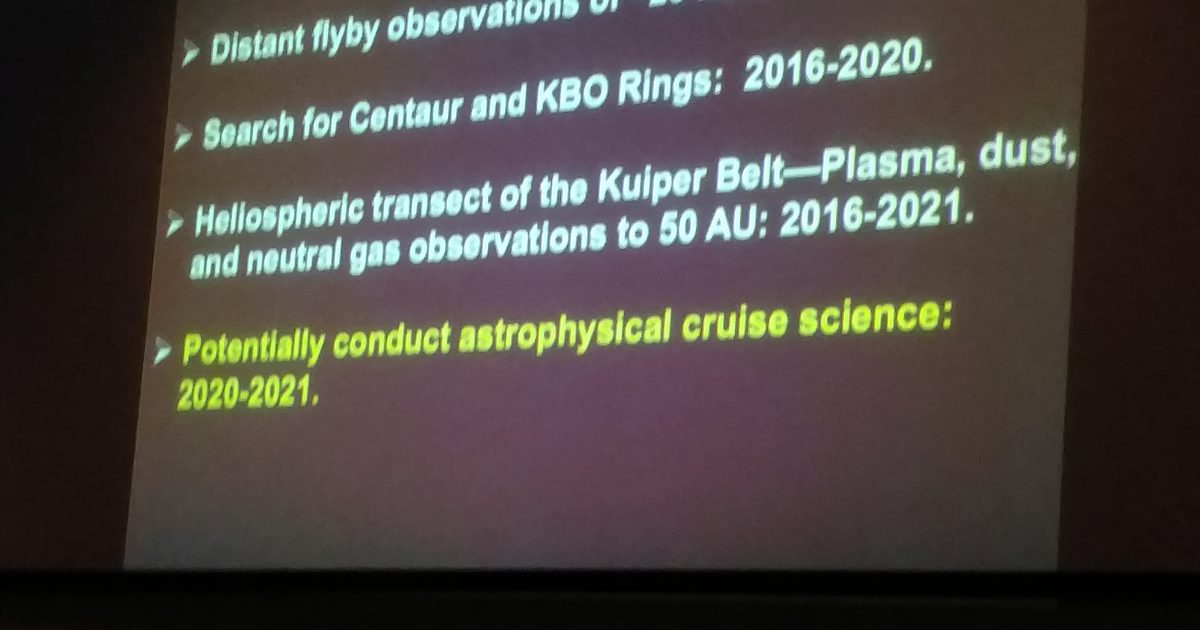 Science goals for the New Horizons KBO target | The Planetary Society