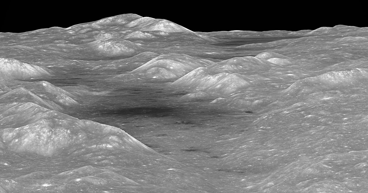 Oblique view of the Orientale basin | The Planetary Society