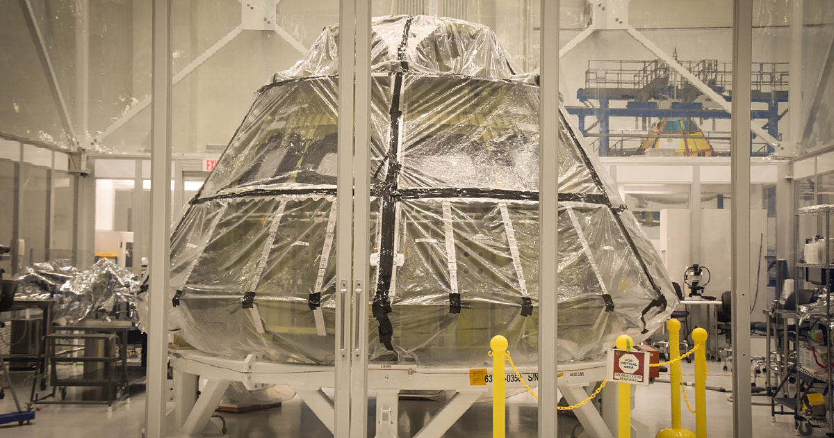Exploration Mission 1 Orion flight spacecraft | The Planetary Society