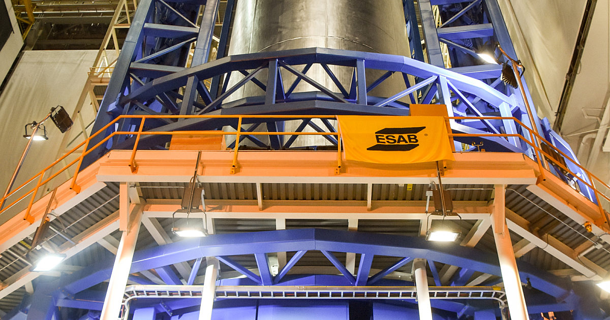 Completed SLS flight hydrogen tank | The Planetary Society