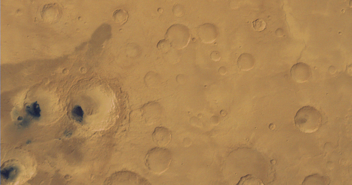 Craters at Hiddekel Cavus | The Planetary Society