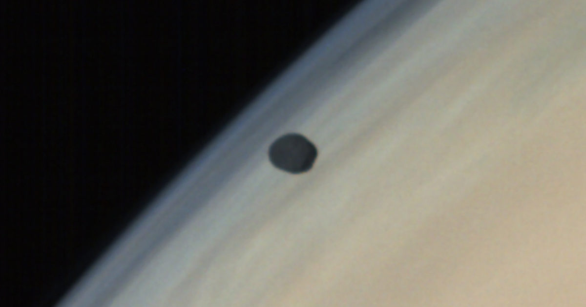 Phobos over Mars from MOM (detail) | The Planetary Society