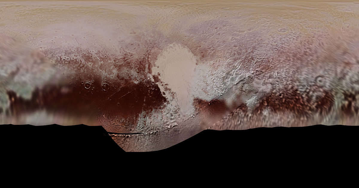 Color map of Pluto | The Planetary Society