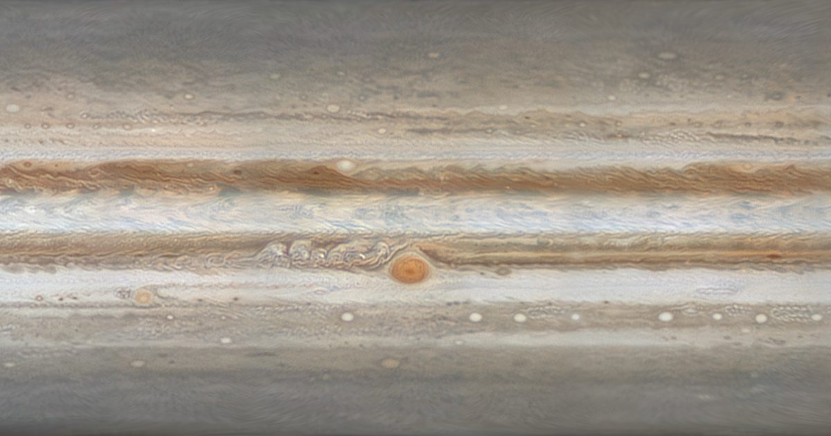 Jupiter Planet Map Hi Res