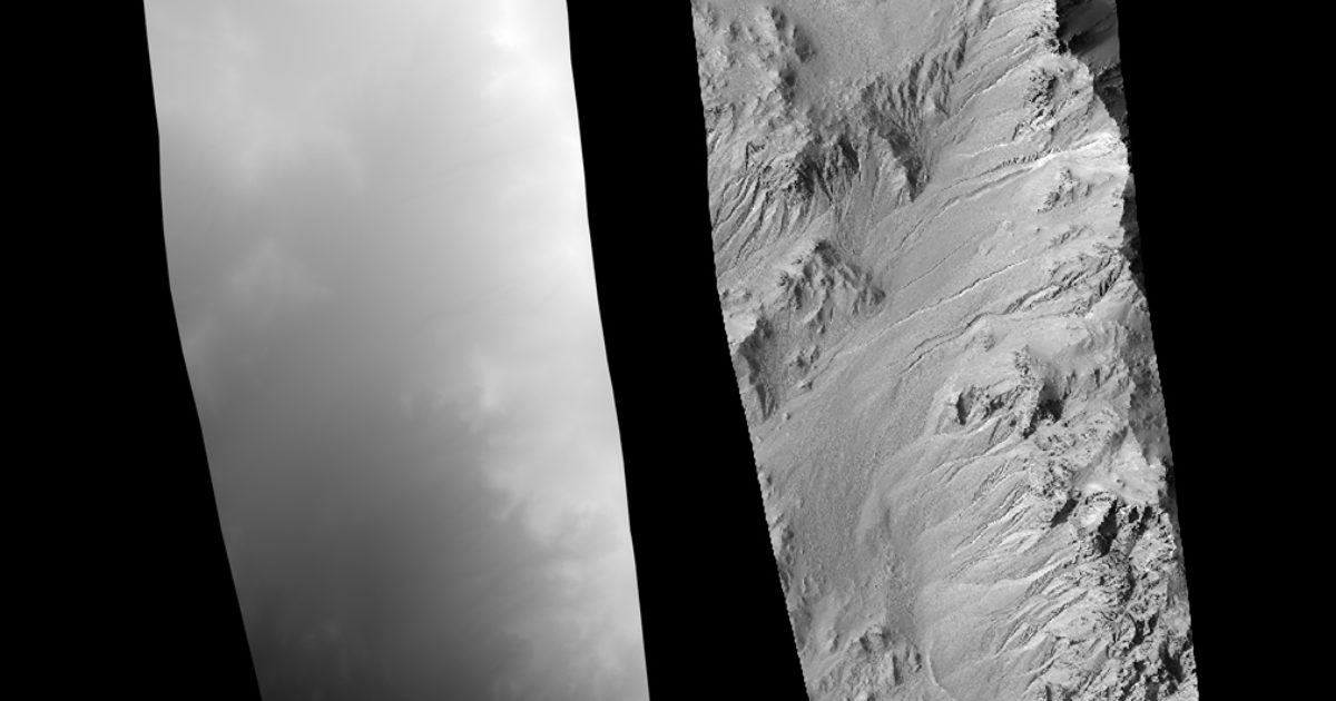 Sample Digital Terrain Model (DTM) and… | The Planetary Society Sample Digital Terrain Model (DTM) and… | The Planetary Society