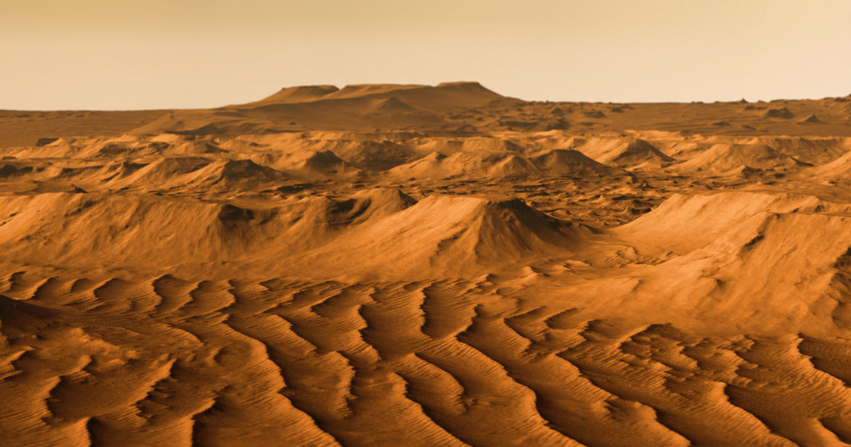 Sinuous ridges in the Aeolis-Zephyria region,… | The Planetary Society