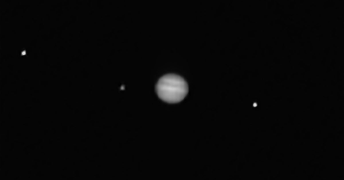 OSIRIS-REx PolyCam view of Jupiter and 3 moons | The Planetary Society
