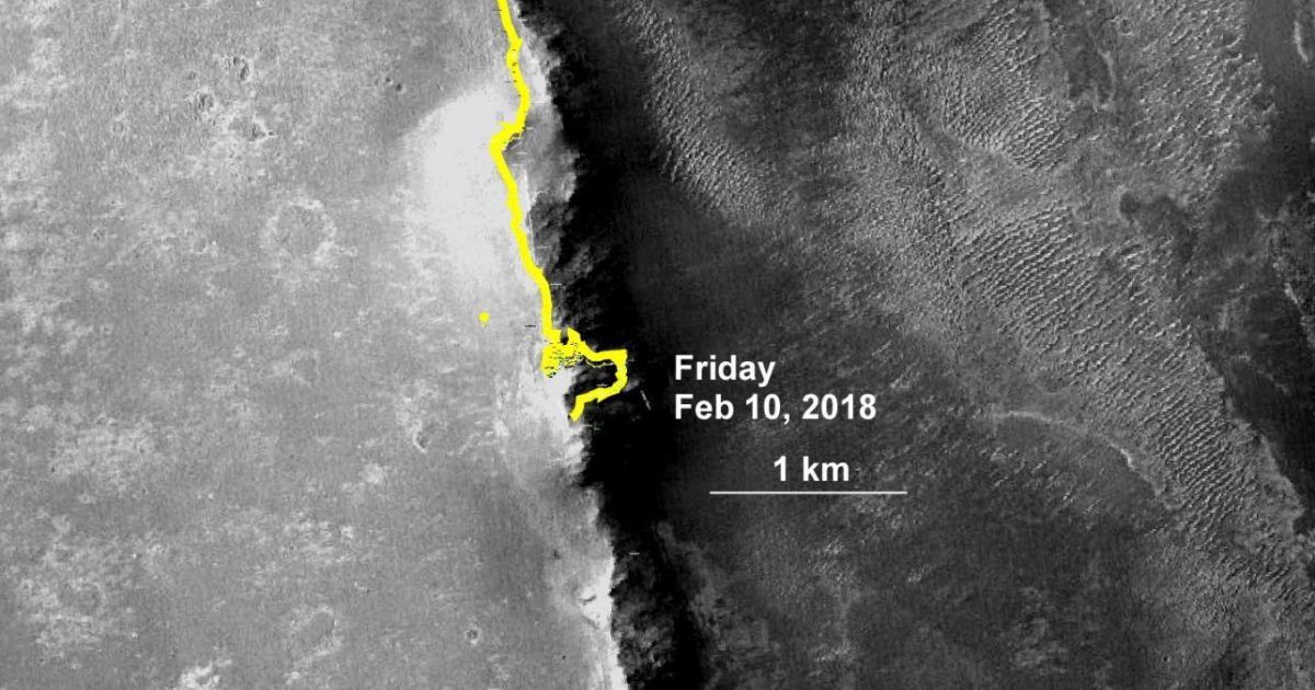The drive along the rim | The Planetary Society