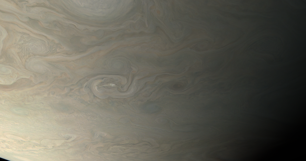 Jupiter in approximate true color during Juno… | The Planetary Society