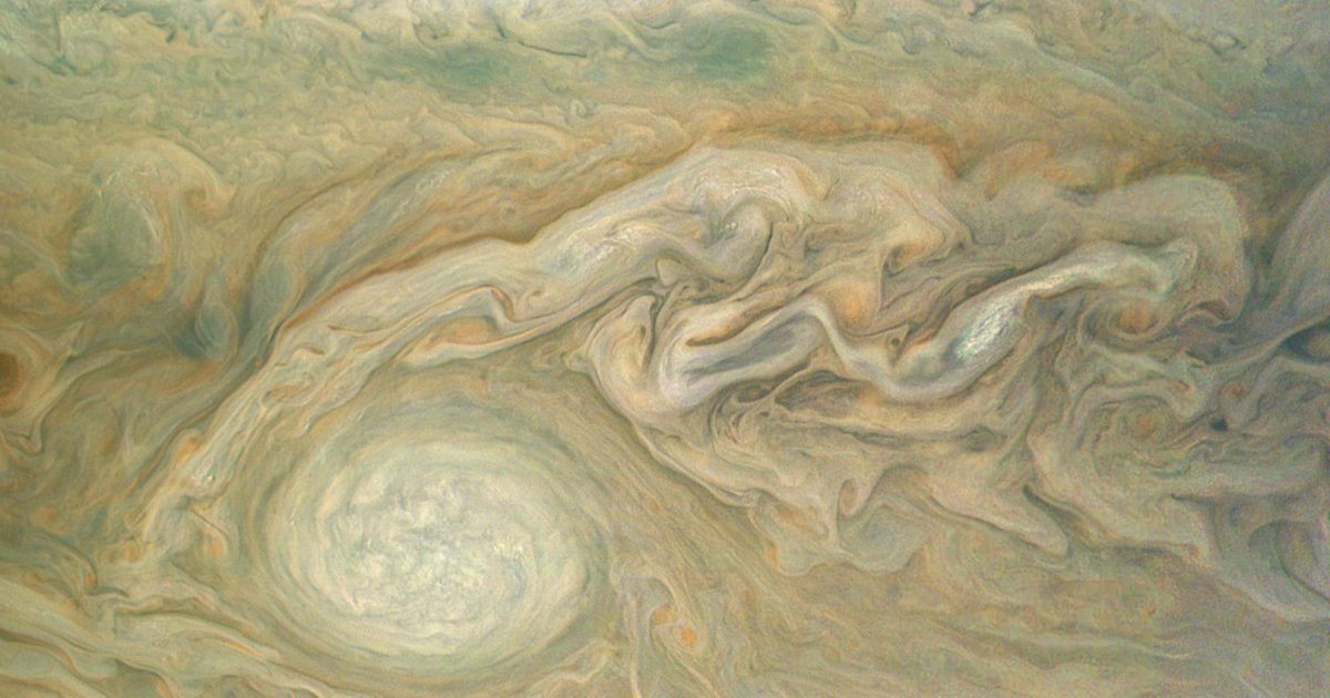 Jupiter’s "string of pearls" from Juno (1) | The Planetary Society