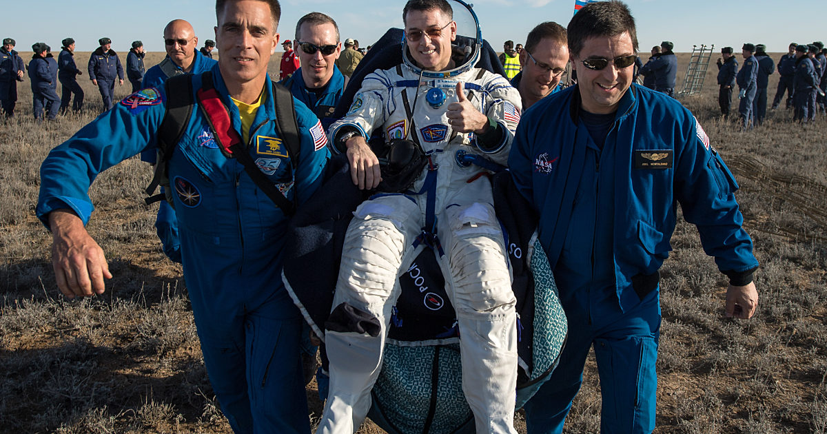 Astronaut Shane Kimbrough gets a lift | The Planetary Society