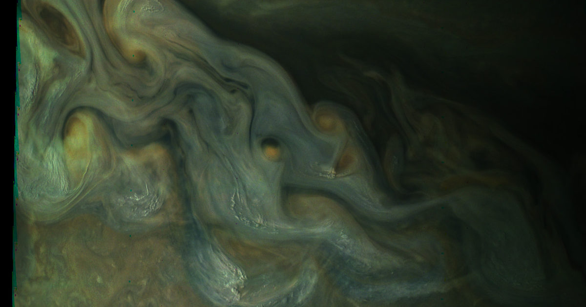 Jupiter's Great Polar Spot from Juno | The Planetary Society