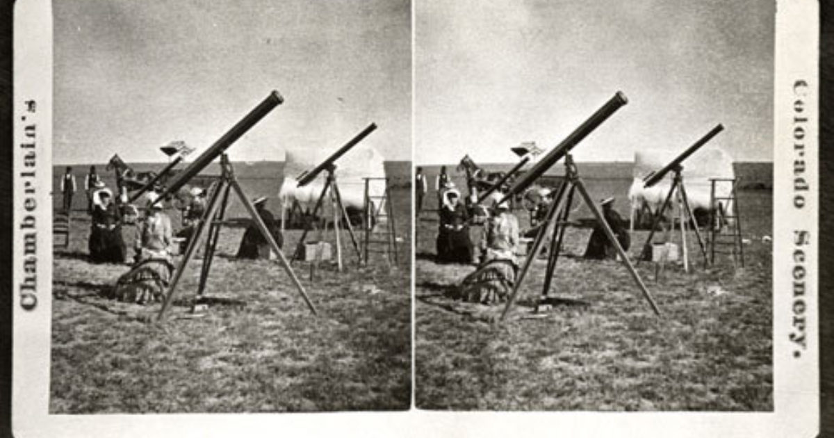 Maria Mitchell and her students | The Planetary Society