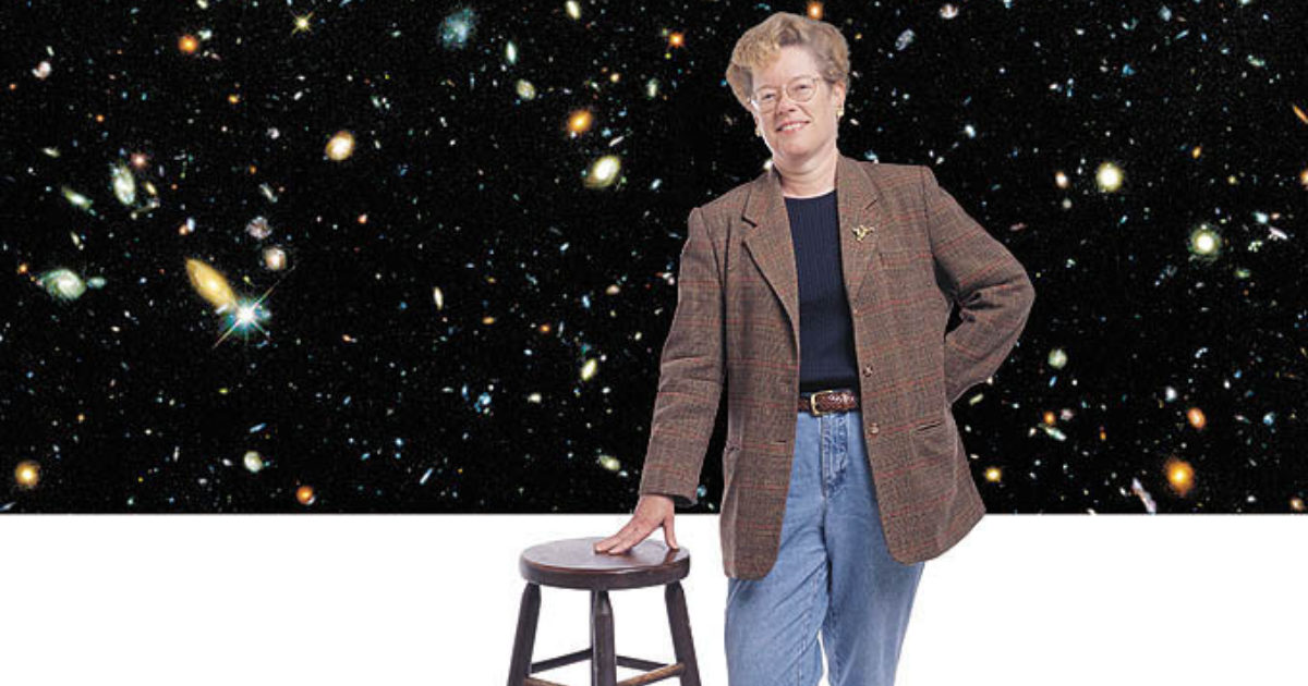 Astronomer Sandra Faber and a portion of the… | The Planetary Society