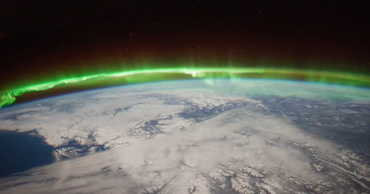 The aurora, an ionospheric phenomenon, seen… | The Planetary Society