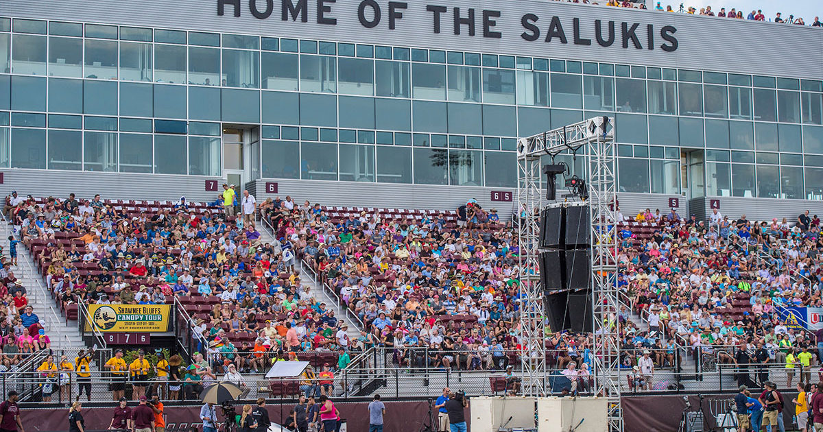 Over 14,000 people gathered at SIUC Saluki… | The Planetary Society