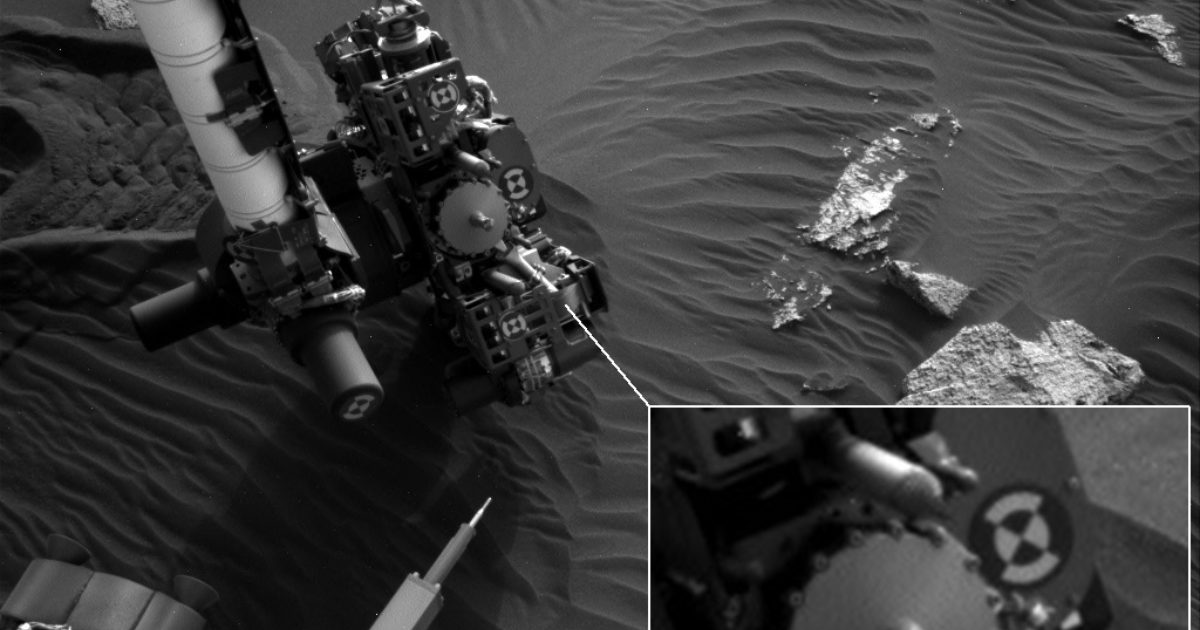 Alignment of the Curiosity drill sample… | The Planetary Society