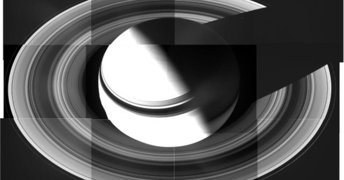 View of Saturn from above | The Planetary Society