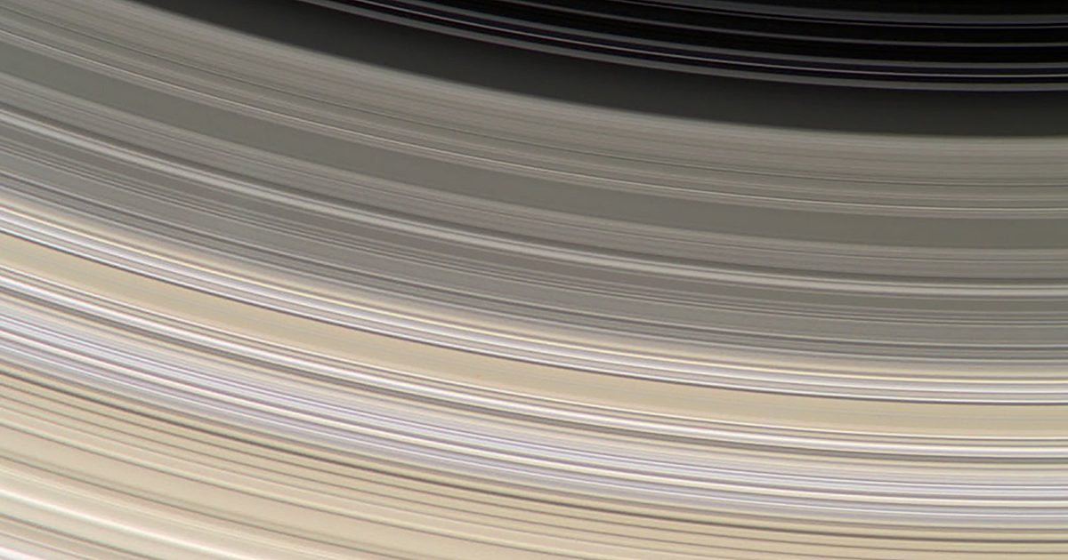 Saturn’s rings from Cassini: colorful ringlets | The Planetary Society