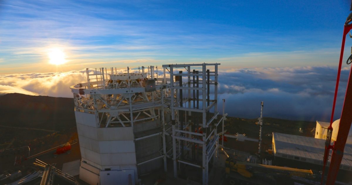 The sun rises over the DKIST site | The Planetary Society