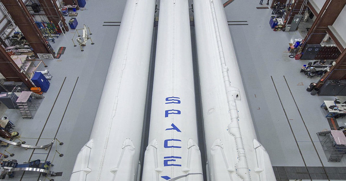Falcon Heavy preparing for launch | The Planetary Society