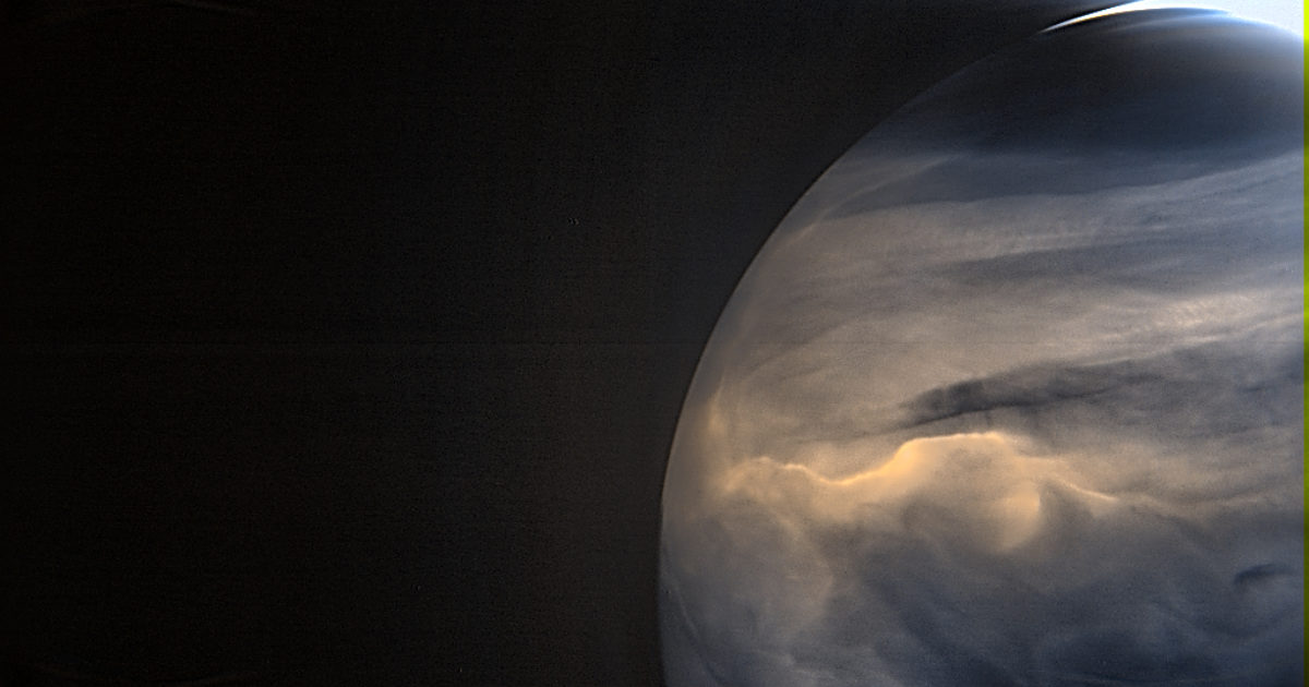Venus in infrared from Akatsuki: curling… | The Planetary Society